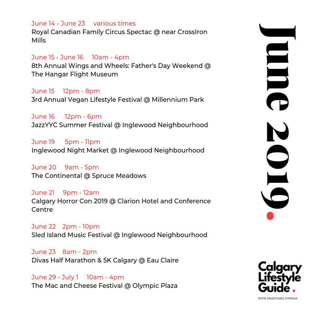 Fun Things to do in Calgary in June 2019 – Calgary Local and Fun Events ...
